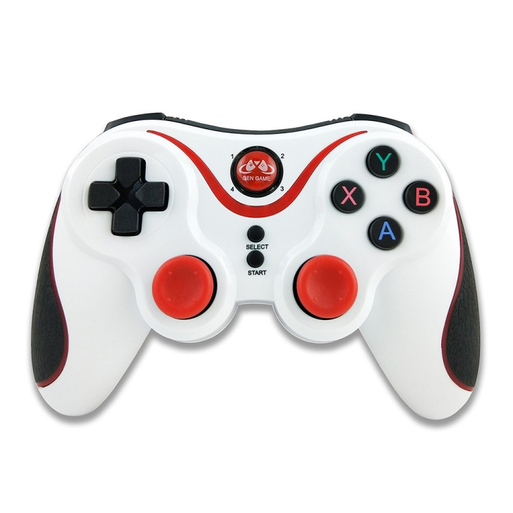 Gen Game S5 Wireless Bluetooth Game Controller Handle White 6752